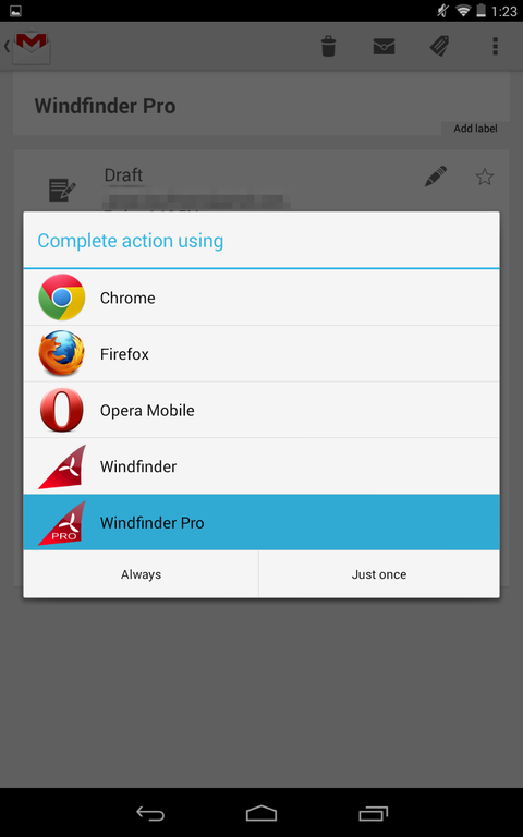 Windfinder News - Android App with a lot of improvements!